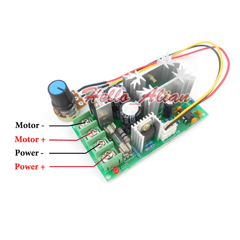 Low Voltage Dc Motor Speed Control Circuit Tda7274 48 Off 7677