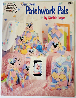 Plastic Canvas Projects Patchwork Pale Designed by Debbie Tabor #3123 ...