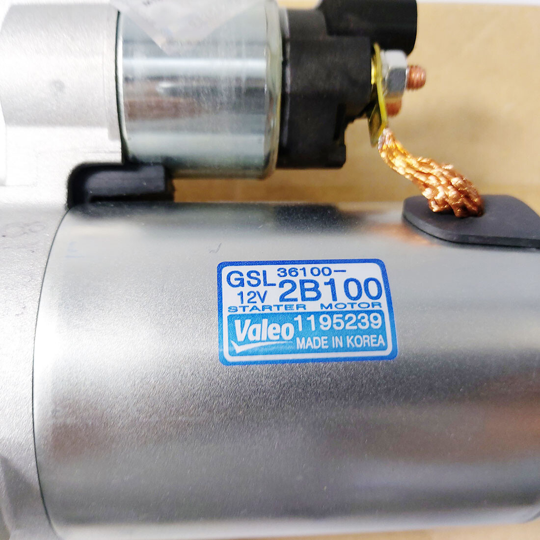 OEM 361002B100 STARTER MOTOR For Kia Soul Rio Hyundai Veloster Accent ...