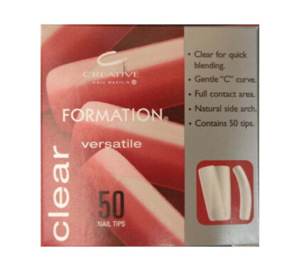CND Formation Versatile Clear Nail Size #1-10, 50 Refill | eBay