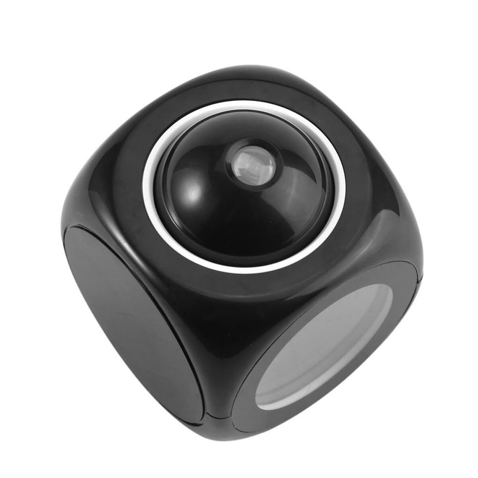 Digital LED Projection Alarm Clock Projector Voice Talking Time ...