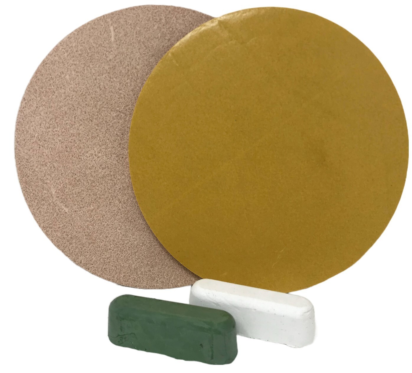 Super Strop 5 in Leather Honing Polishing PSA, Peel and Stick Disc 2 PK ...