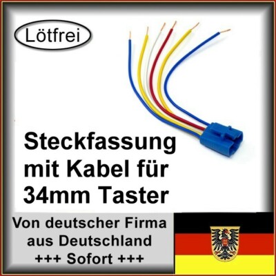 Fassung für 34mm Taster und Raster | eBay.de