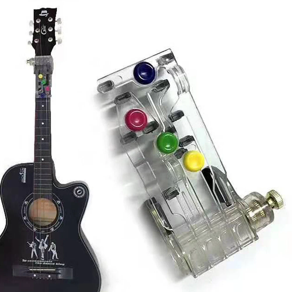US 1 Pc Guitar Chord Aid Tool Acoustic Guitar Chord Learning Teaching ...