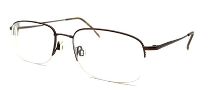 NEW FLEXON 606 LIGHT GUNMETAL 033 AUTHENTIC MEN’S EYEGLASSES 54 – 19 ...