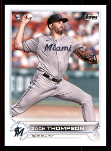 2022 Topps Zach Thompson #227 RC Miami Marlins | eBay