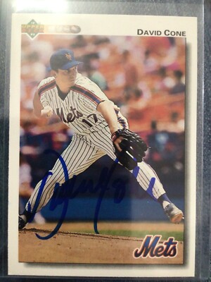 1992 Upper Deck - David Cone #364 Autographed | eBay