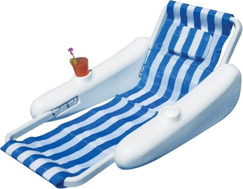 SunChaser Sling Style Floating Chair Pool Lounger | eBay
