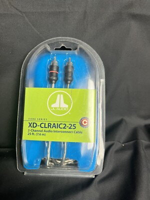 JL AUDIO XD-CLRAIC2-25 RCA Cable 25ft. (7.62m) 2 Ch. Amplifier Wire ...