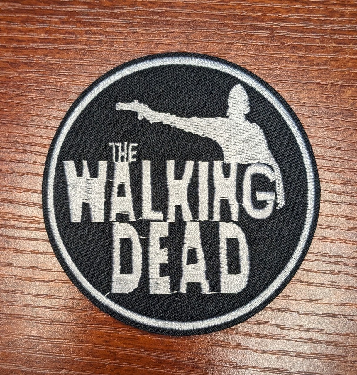 The Walking Dead Patch Rick Grimes Zombies Horror Goth Embroidered Iron ...