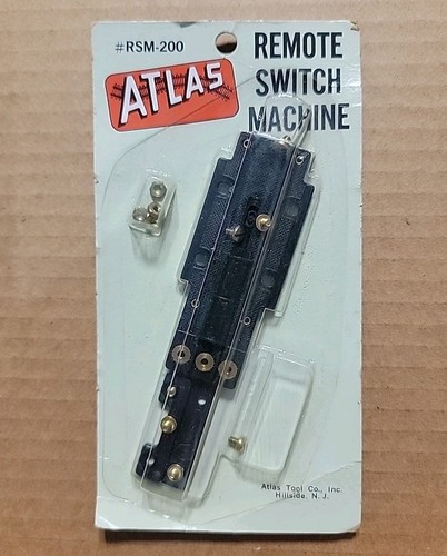 ATLAS RSM-200 Remote Switch Machine for HO Model Railroad NEW-SEALED ...