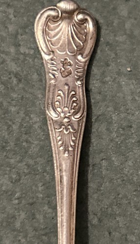 US Navy Kings Patern Silver Plate Shrimp Fork 1835 R. Wallace | eBay