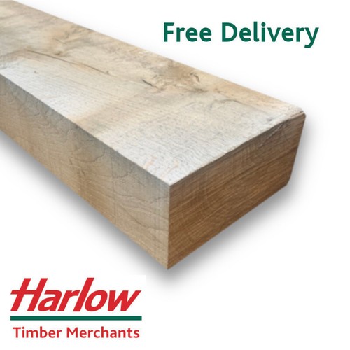 Sleepers Oak Hardwood 100x200mm 2.4m 8x4" 8 ft Railway Garden Timber ...