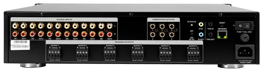 Episode EA-RSP-12D-100 12 Channel DSP Power Amplifier/ Amp | eBay