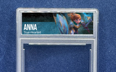ANNA True Hearted Disney Lorcana URSULA'S RETURN Enchanted Custom Slab ...