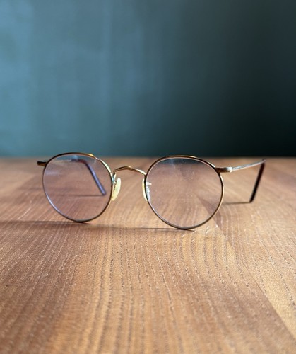Algha (Savile Row) Glasses Real Gold | Rare Vintage Wire Frames ...