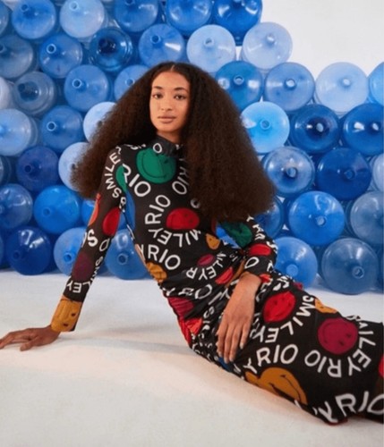 Farm Rio X Smiley Collab Type Smiley Rio Tulle Dress Large $230 NWT | eBay