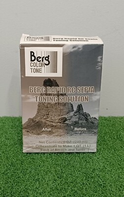 Berg Color Tone Rapid RC Sepia Toning Solution NOS! | eBay