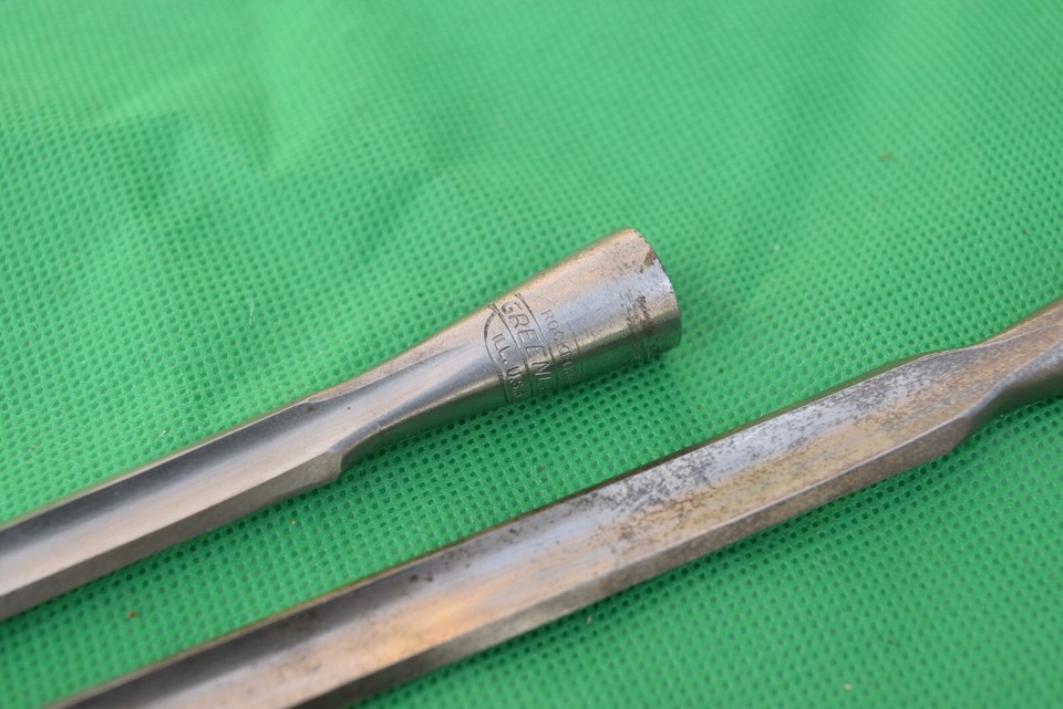 Vintage Greenlee Socket Firmer 3/8''x7 3/4 long &1/2 x7 3/4 Long. | eBay