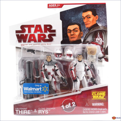 Star Wars The animated Clone Wars 2009 Lt. Lieutenant Thire & Clone ...