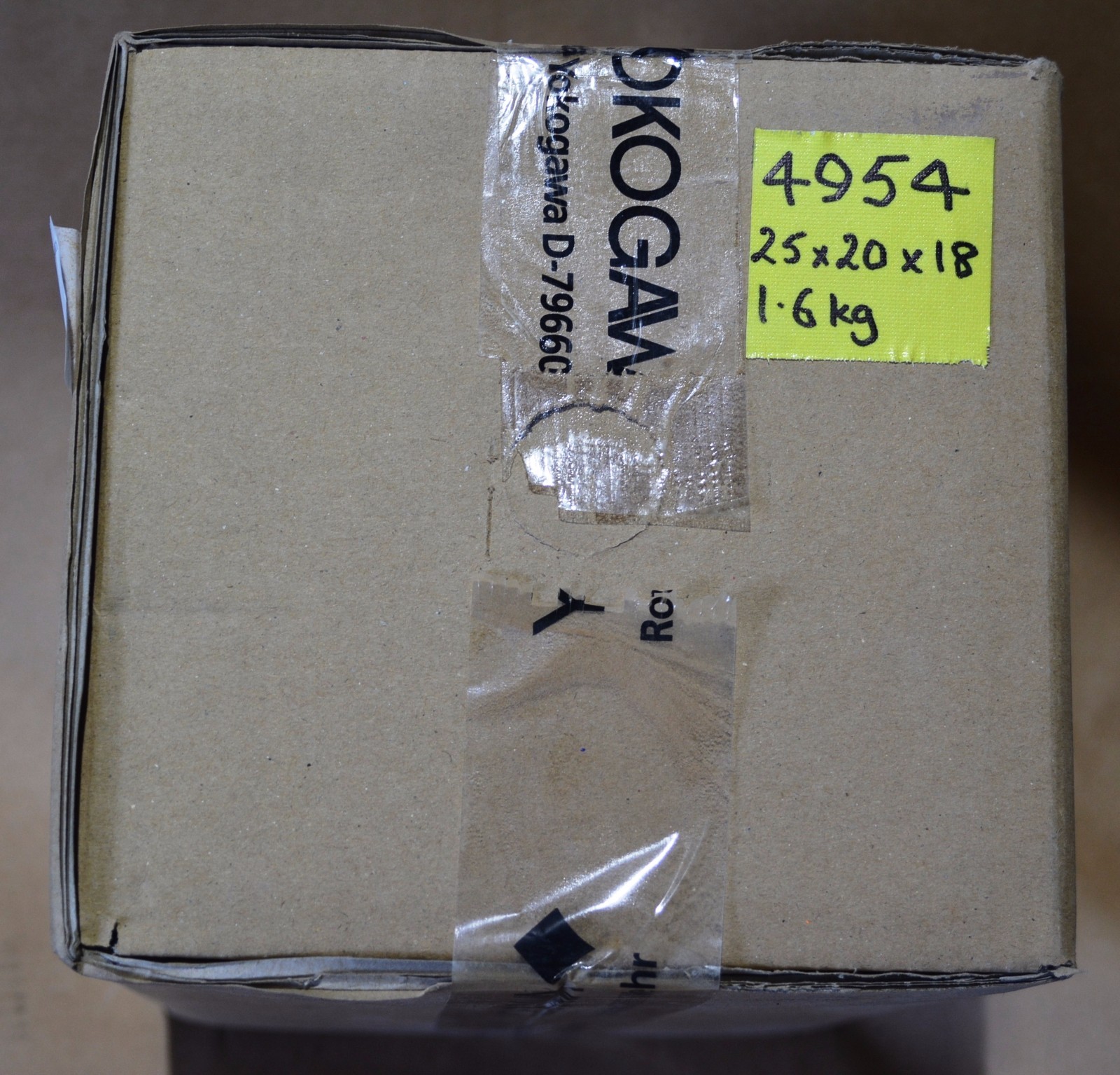 YOKOGAWA Rotameter RAKD41 T4SS 44VPE T80NNN BG K1 W4A Variable Area ...