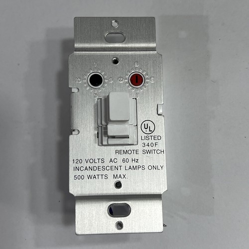 X10 WS467 White Dimmable Wall Switch Module With SOFT START ...