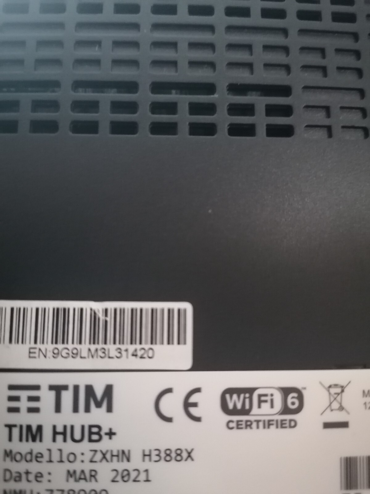 modem tim hub wi fi 6 | eBay
