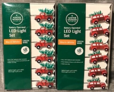 LED Christmas lights with Antique truck and Woody carrying a tree - 18 ...