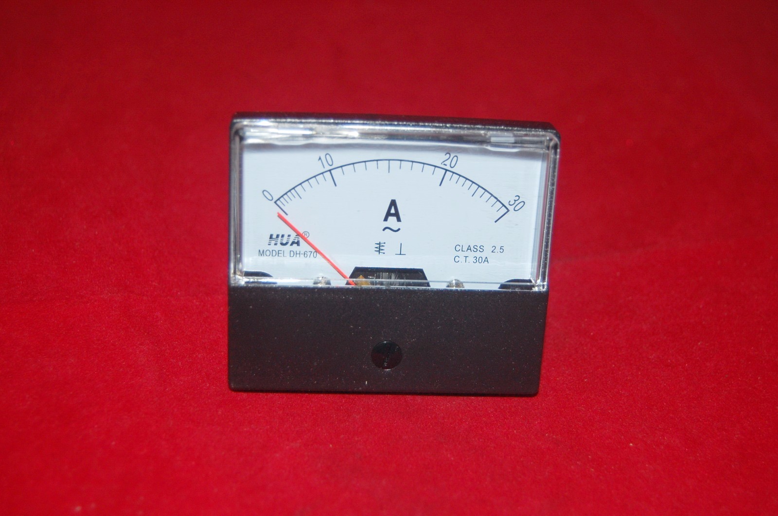 1PC AC 0-30A Analog Ammeter Panel AMP Current Meter 60*70MM No Need ...