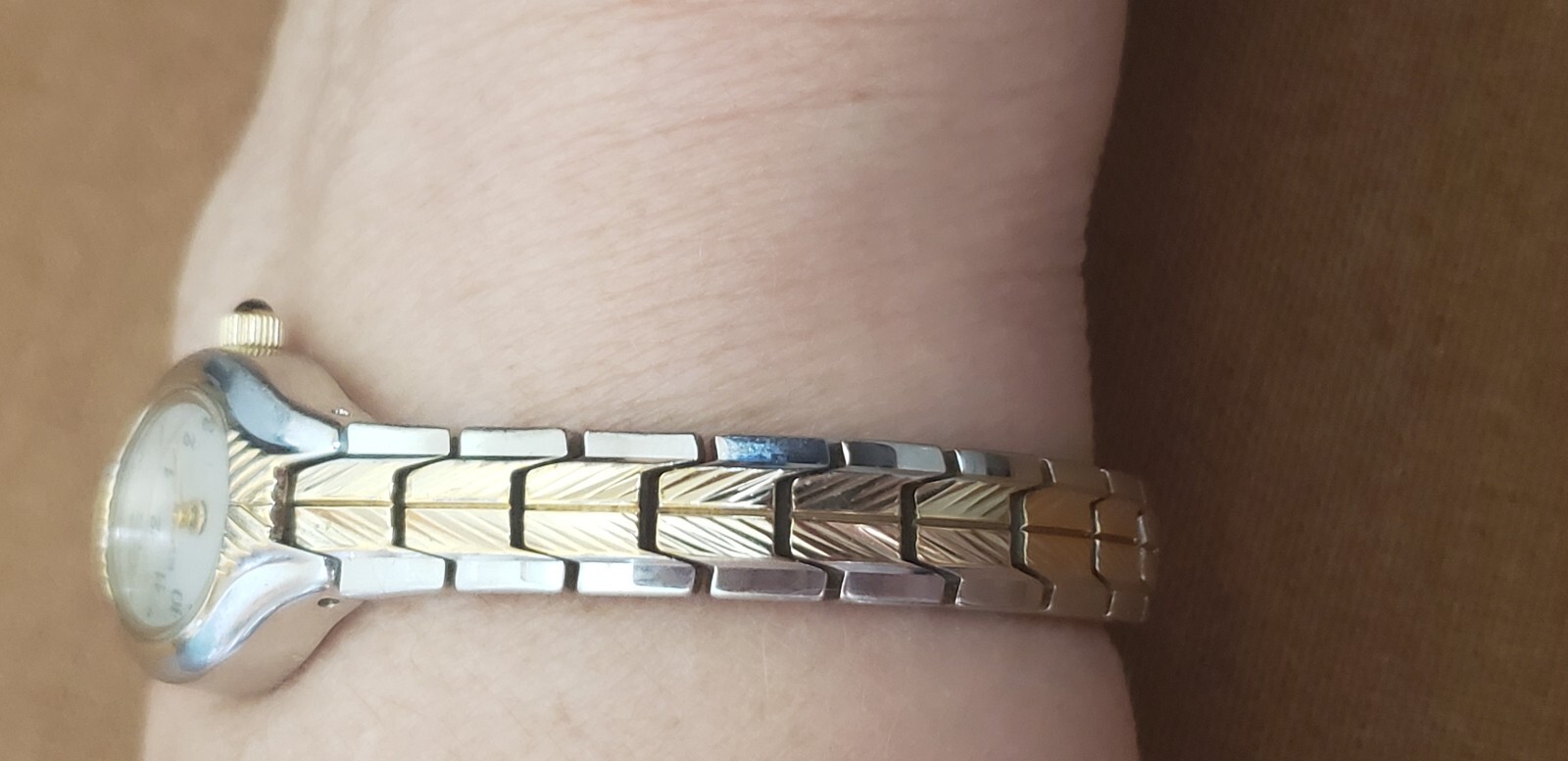 ELGIN II Quartz Watch, ELL08 168 PC21, Silver and Gold Tone Colored | eBay