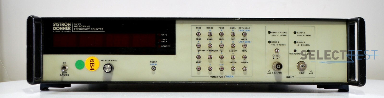 SYSTRON DONNER 6030 MICROWAVE FREQUENCY COUNTER, 10 Hz - 26.5 GHz (REF ...
