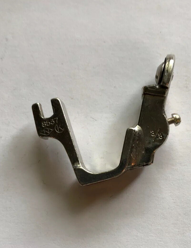 *USED* S537-3/8-SINGER-ELASTIC SHIRRING FOOT-ADJUSTABLE TENSION* | eBay