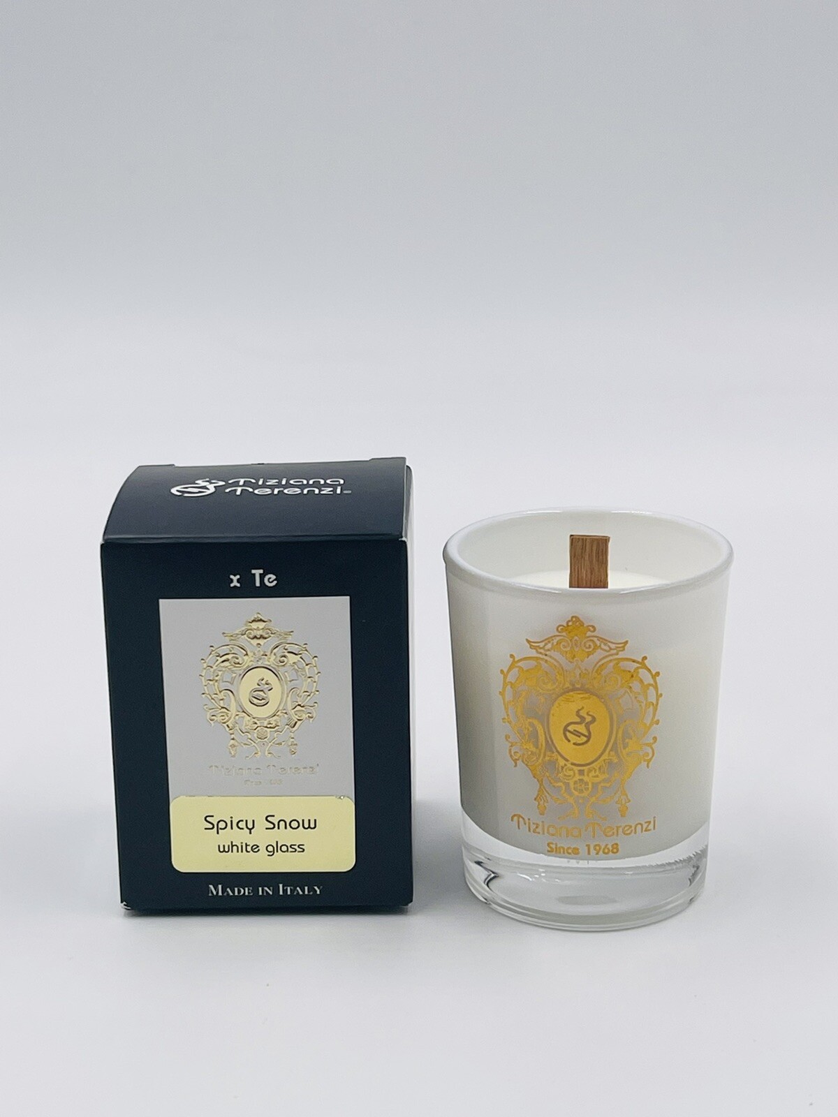 Tiziana Terenzi 35g Spicy Snow White Glow Scented Candle New in Box ...