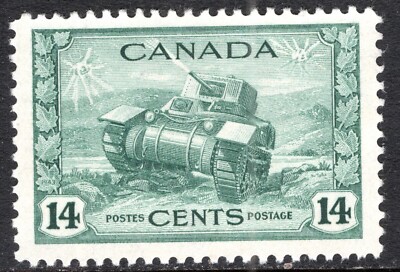 Canada Stamp Scott #259, 14c, Ram Tank 1942, MNH, SCV$11.25 | eBay