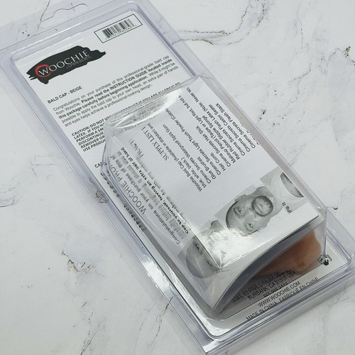 Woochie By Cinema Secrets Bald Cap Beige Professional Grade Latex | eBay