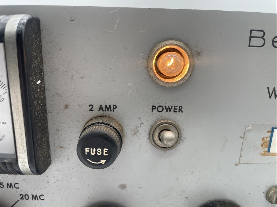 Vintage Beckman Berkeley WWV Receiver Model 905 WORKS S2 | eBay