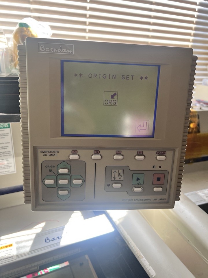 Barudan Embroidery Machine Hat Cap Frame Refurbished | eBay