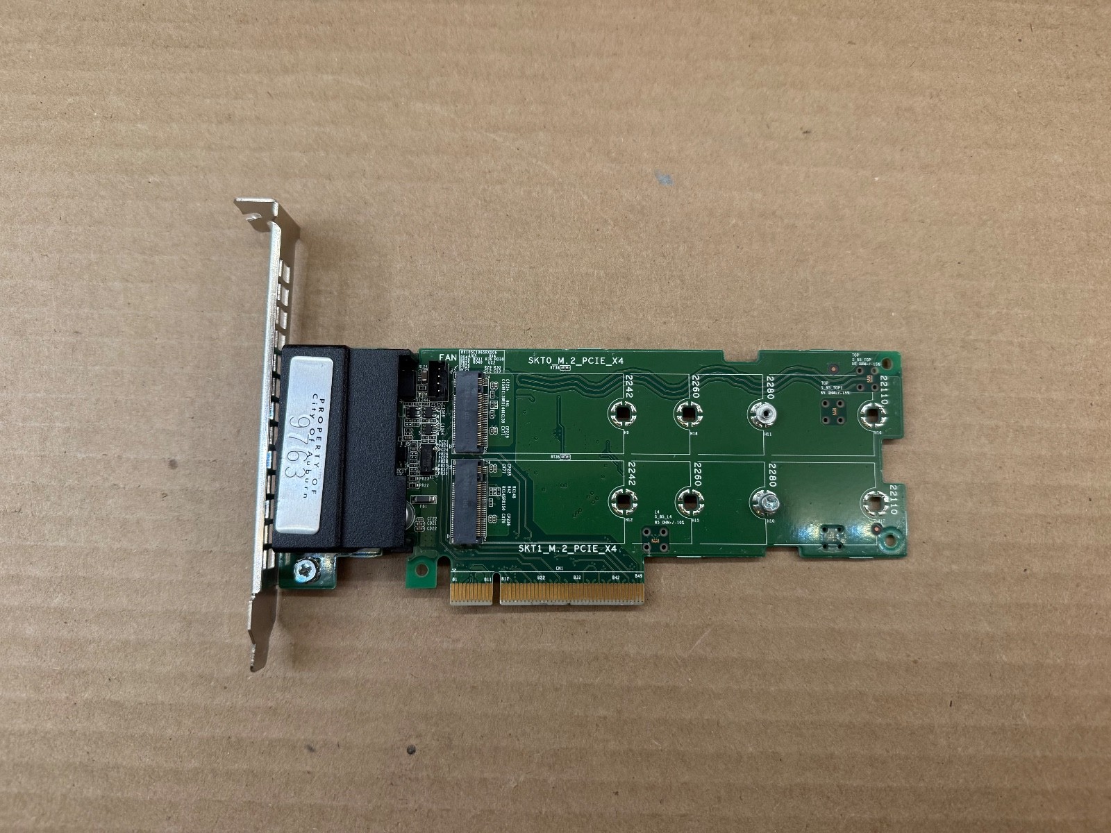 Dell DPWC300 M.2 PCIe Solid State Drive Storage Adapter Card 0NTRCY | eBay