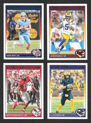 2024 Score Football Base Rookies You Pick Complete your Set - #301-400 ...