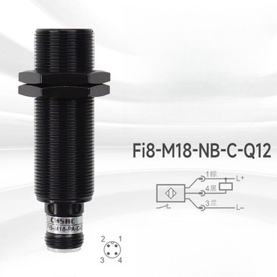1PCS NEW FIT FOR Proximity switch sensor Fi8-M18-NB-C-Q12 8mm | eBay