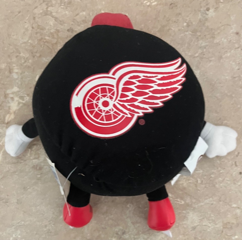 Detroit Redwings NHL Hockey Goat Head Stuffed Animal Puck Plush Toy | eBay