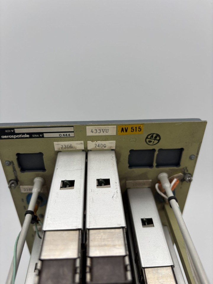 Airbus A310 Aircraft Cargo Smoke Detector Control Panel 433VU | eBay