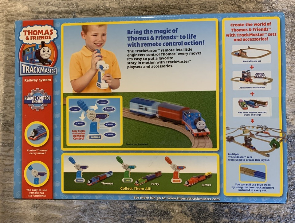 New In Package Fisher Price Thomas & Friends Trackmaster R/C RC Thomas ...