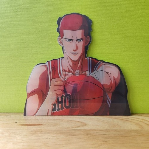 Hanamichi Sakuragi Slam Dunk 3D Anime Lenticular Peeker Sticker Car ...