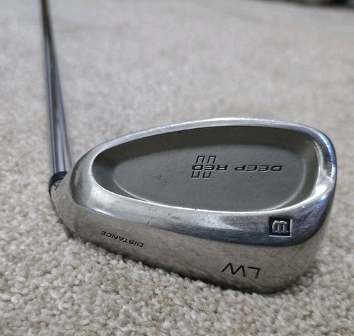 Wilson Deep Red Distance Lob Wedge (LW) w/ Regular Flex Steel, RH Golf ...