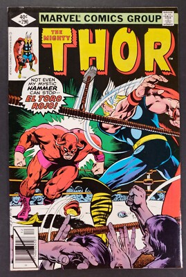 The Mighty Thor #290 1st Appearance El Toro Marvel Comics 1979 | eBay