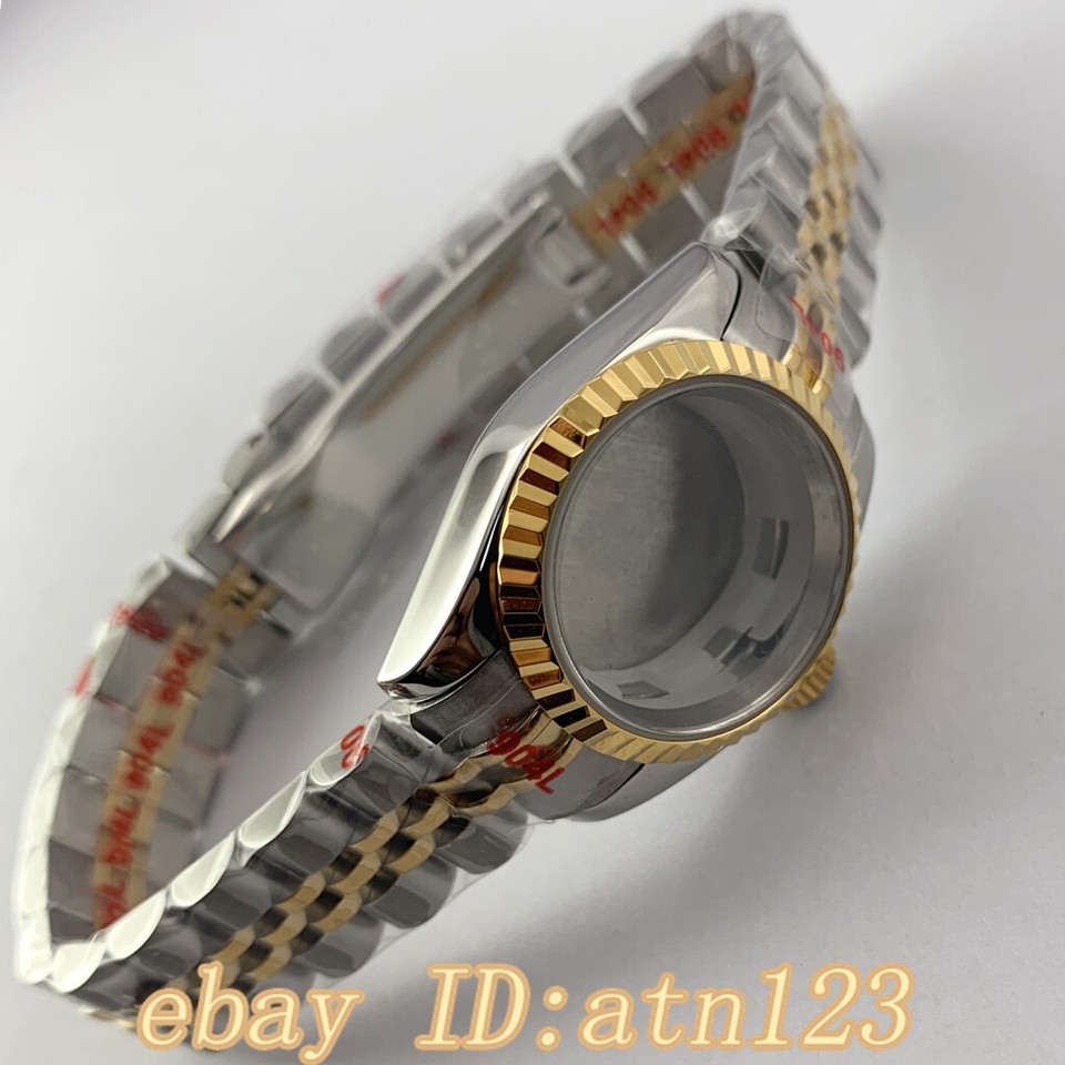 26mm Fit NH05 NH06 Movement Sapphire glass White black gray dial Watch ...
