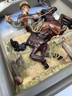 Cowboy with Horse Lighted Shadow Box 3D Wall Hanging | eBay