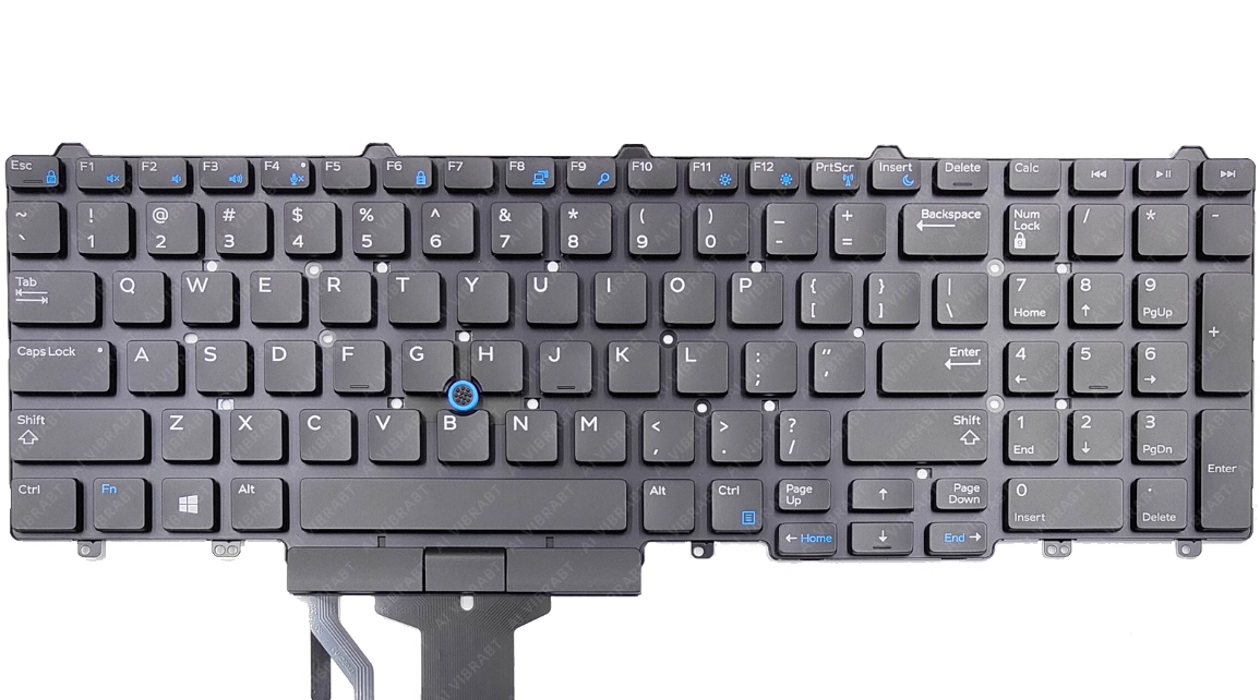 Without Backlight Keyboard Dell Latitude E5550 E5570 5550 5580 5590 ...