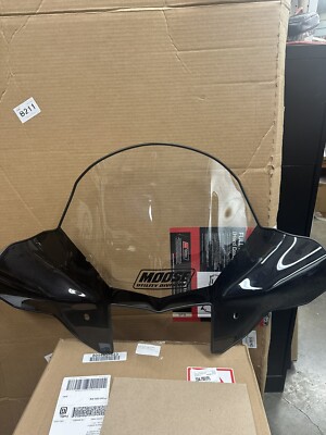 Moose ATV Windshield w/Headlight Cut-Out - 2317-0193 | eBay